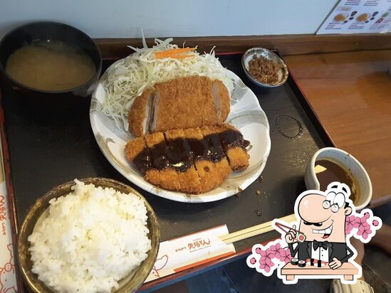 Menu at Misokatsu Yabaton restaurant, Bangkok, 62 Thaniya Rd