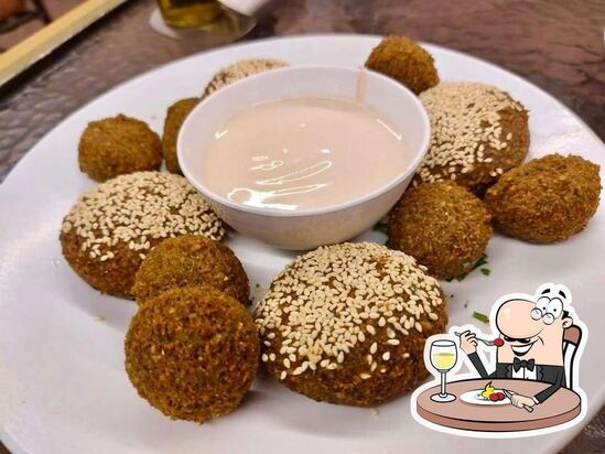 Menu at Sultan Dubai Falafel restaurant, Dubai, 24 Al Muraqqabat St