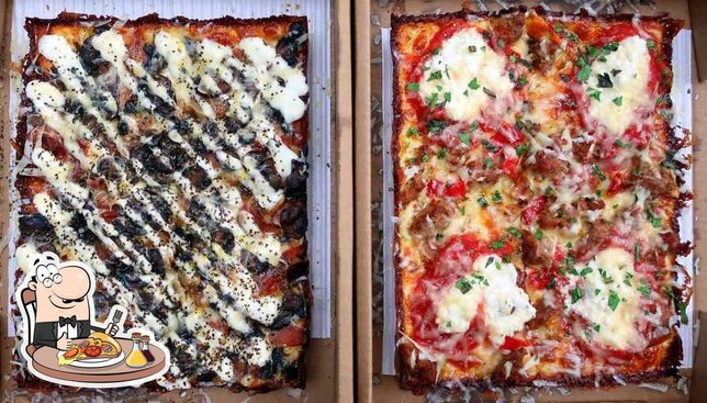 Menu at Descendant Detroit Style Pizza pizzeria, Toronto