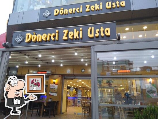 Menu at Donerci Zeki Usta, Istanbul