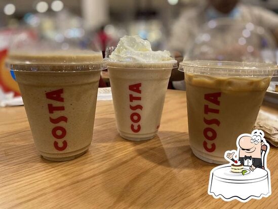 Costa Coffee cafe, Dubai, Mall of the Emirates 1st Level Near Ski Slope ...