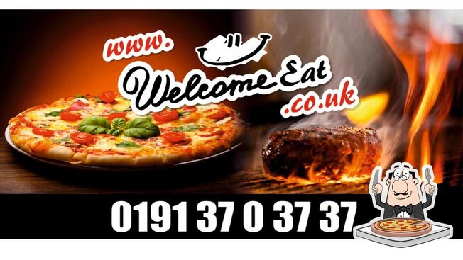 Menu at welcome Eat pizzeria, Pelton Fell