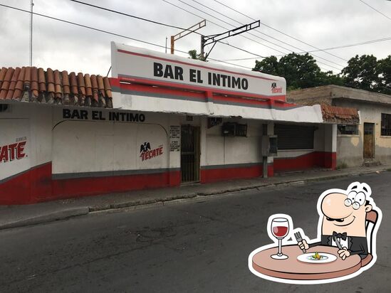 Menu at Bar El Intimo, Nuevo Laredo