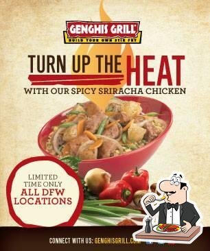 Genghis Grill, 921 N Central Expy #101 in Plano - Restaurant menu and ...