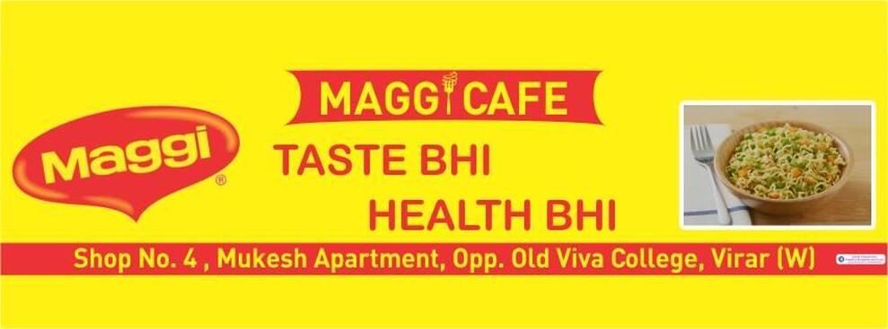 Menu at Maggi Cafe, Virar