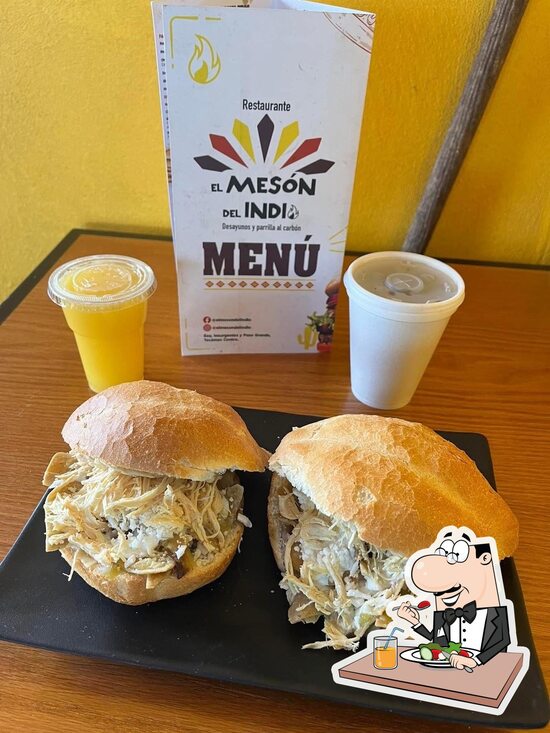 Menu at El mesón del Indio restaurant, Tecámac de Felipe Villanueva