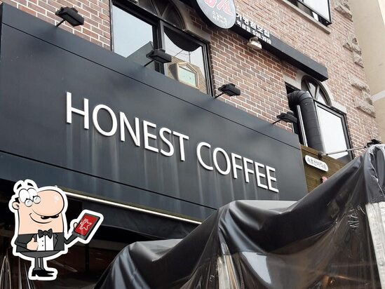 Menu at Honest Coffee, Seoul, 16 Eonju-ro 98-gil