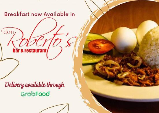 Menu at Don Roberto's Bar & Restaurant, Dumaguete
