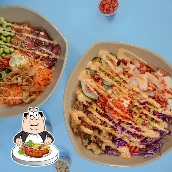 Menu at Makai Poke House restaurant, Reynosa