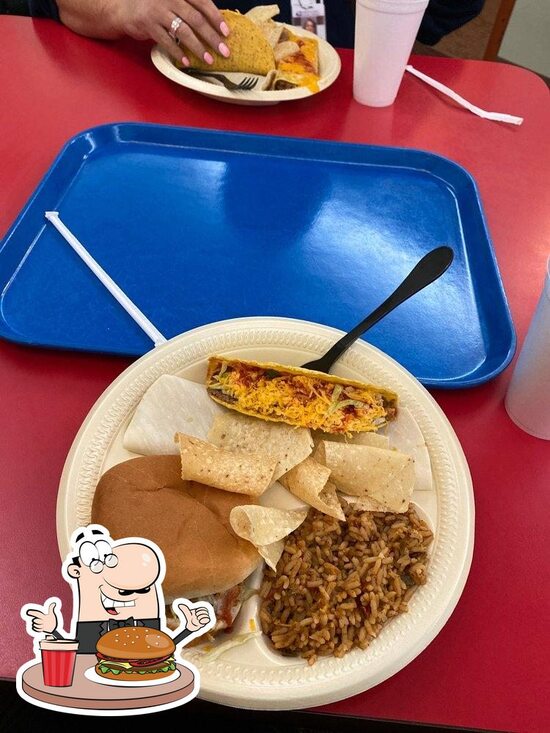 Carta de comida rápida Taco Rio, Wichita, W Douglas Ave