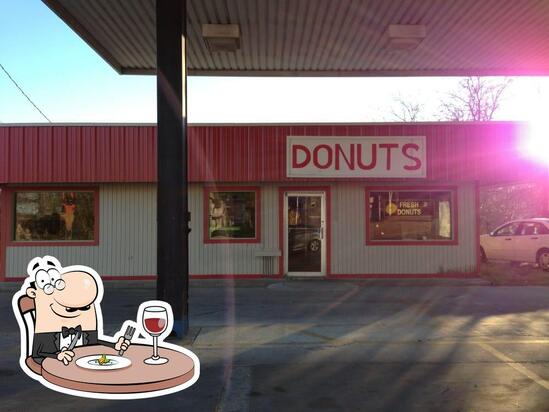 Menu at Donna's Donuts, Weatherford