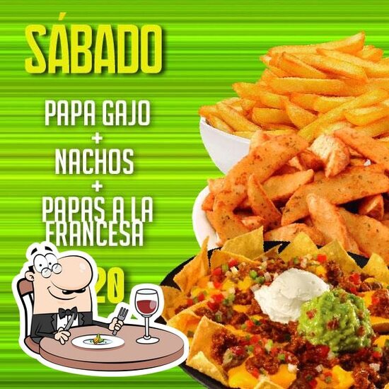 Menu at Barra María, San Miguel de Allende
