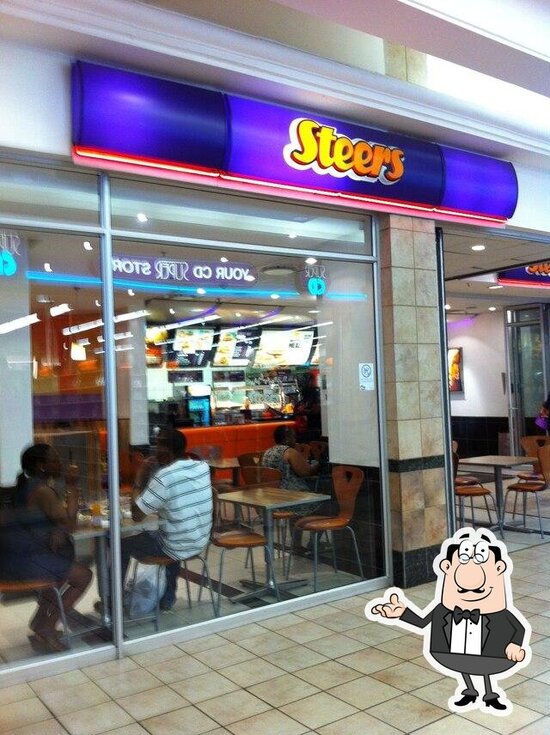 Menu at Steers restaurant, Johannesburg, Letaba Road
