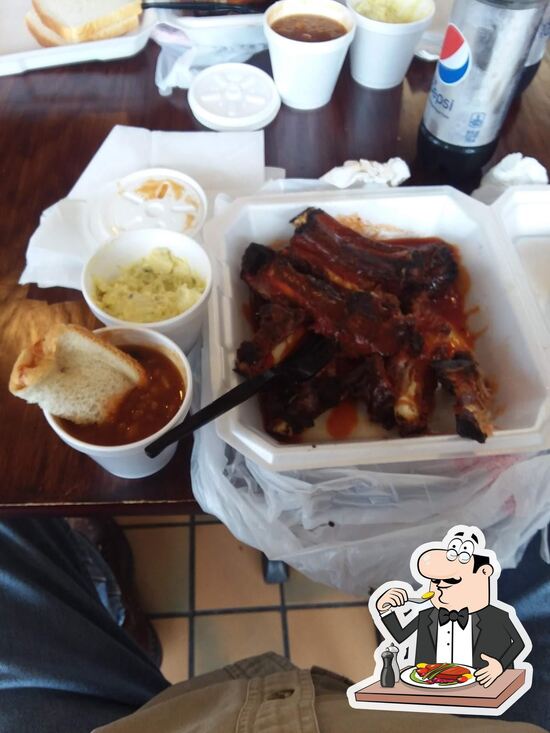 Menu at Red's The One And Only BBQ, Ferguson