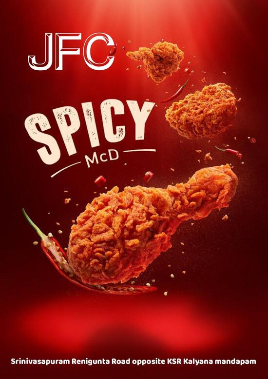 Menu at JFC SMART CAFE, Tirupati