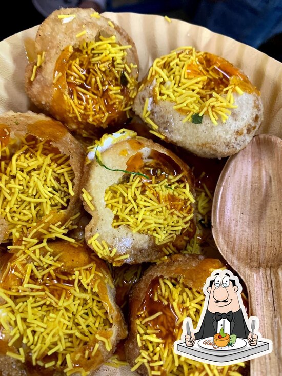 Menu at Annapurneshwari chaat shop, Bengaluru