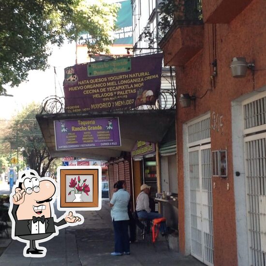 Menu at Tacos restaurant, Mexico City, Xola casi esquina Gabriel ...