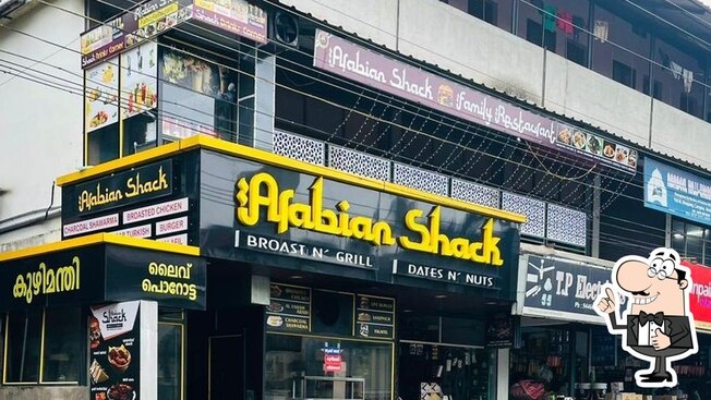 Menu at Arabian shack, Vaduthala