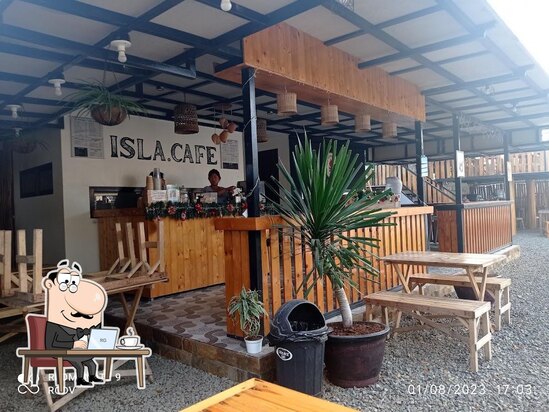 Carta de Isla Cafe Laiya, San Juan