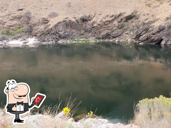 Carta de Spring Bar Campground, Riggins Hot Springs