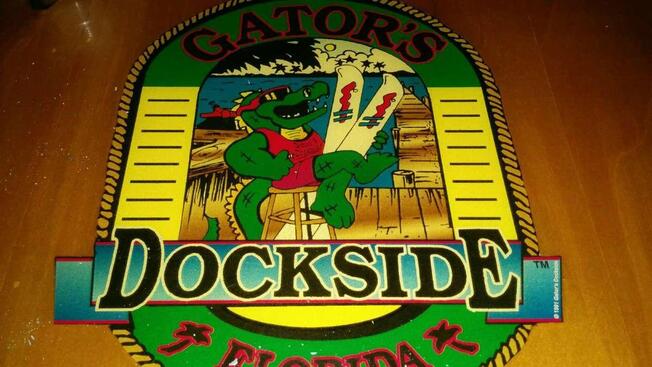 Menu at Gator's Dockside Oakleaf restaurant, Jacksonville, Merchants Way