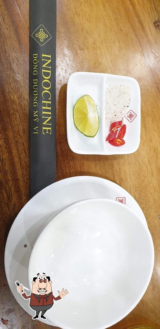 Menu at Nhà Hàng INDOCHINE restaurant, Lang Son