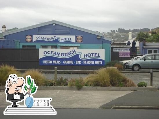 Menu at Ocean Beach Hotel pub & bar, Dunedin, 134 Prince Albert Rd