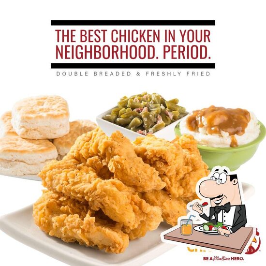Menu at Champs Chicken fast food, Little Rock, 800 Broadway St