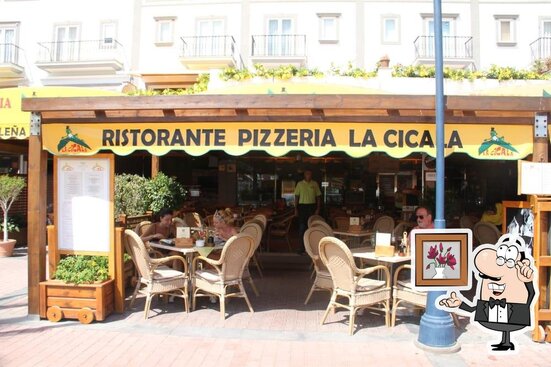 Menu at La Cicala restaurant, Lomo Quiebre, 17 15