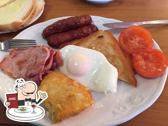 Menu at Cafe 91, Lockerbie