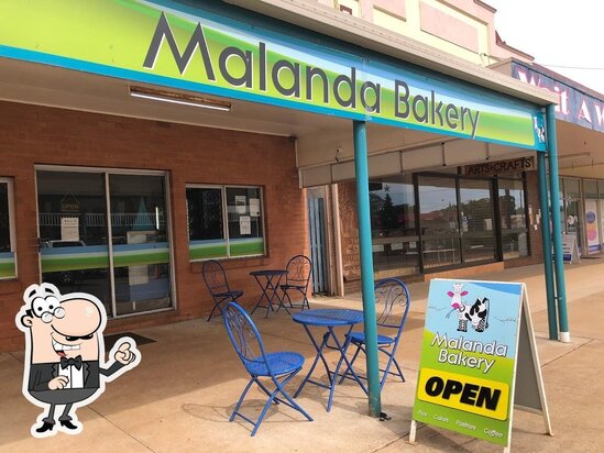 Menu at Malanda Bakery, Malanda