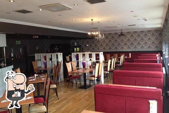 Menu at One Up restaurant, Dumbarton