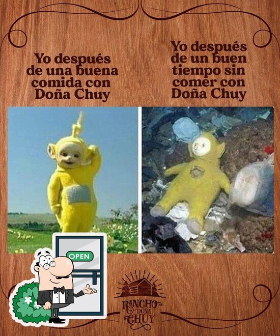 Carta del restaurante Rancho Doña Chuy, Chignahuapan