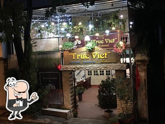 Menu at True Viet Restaurant, Hanoi