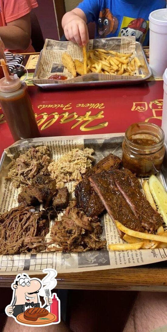 Menu at Missing Link Bootleg BBQ, Warsaw
