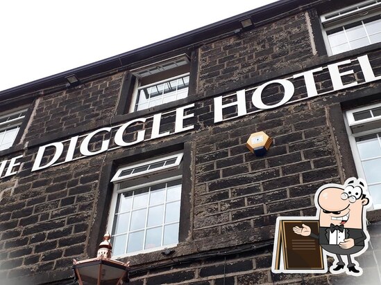 Menu at The Diggle Hotel pub & bar, Delph
