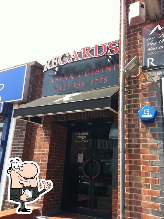Menu at Regards restaurant, Sutton Coldfield, 110-116 Boldmere Rd
