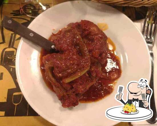 Taverna Romana restaurant, Rome, Via della Madonna dei Monti ...
