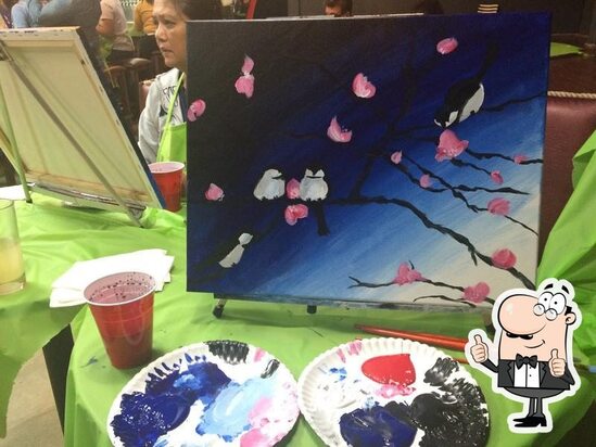 Menu at Paint Nite pub & bar, Sacramento, Q St
