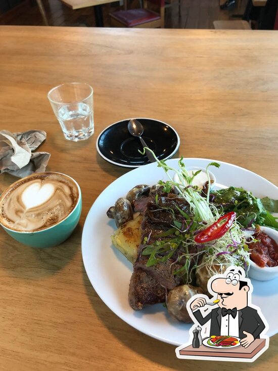 Menu at Good Habit cafe, Christchurch
