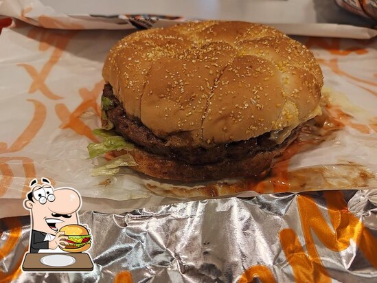 Menu at Buffalo Burger restaurant, Egypt, 39J8+RHW