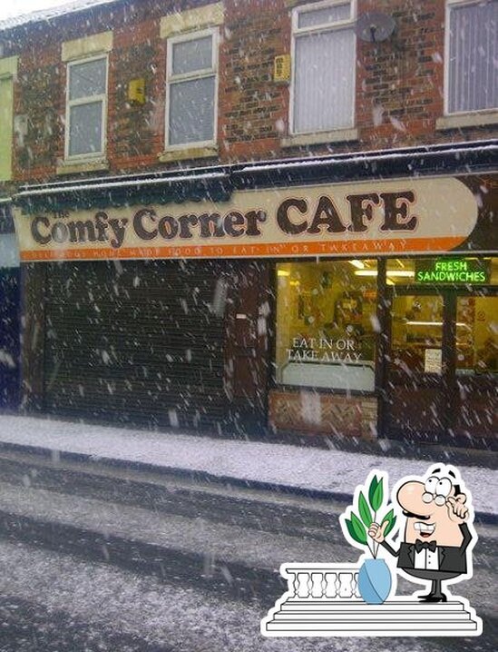 Menu at Comfy Corner Cafe, Liverpool