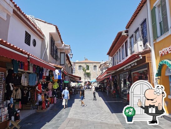 Carta de Old Town Bazaar Kaleiçi, Kusadasi