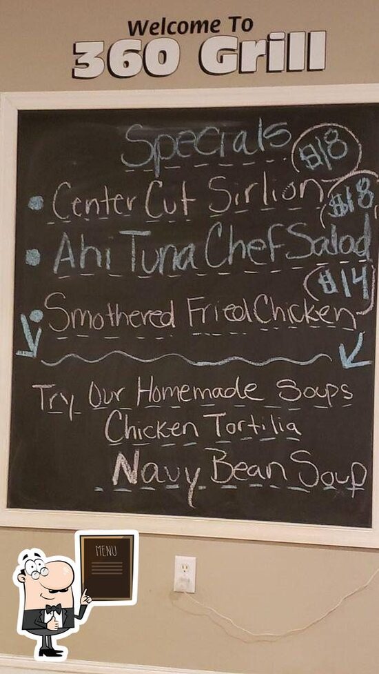 360 Grill, Burgess - Restaurant menu, prices and reviews