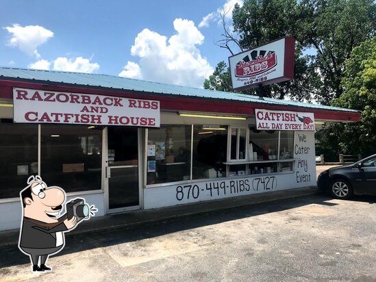 Menu at Razorback Bar B Q, West Memphis