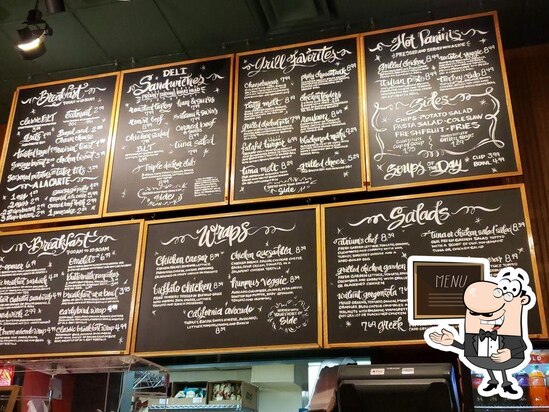 Menu at Atrium Cafe & Grill, Jacksonville