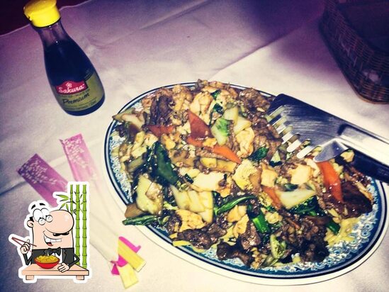 Menu at China Huang restaurant, Cotia