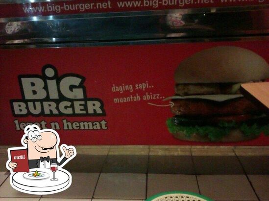 Menu at Big Burger restaurant, Tangerang, No, Jl. Pandan Raya No.1, RT ...