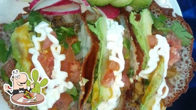 Menu at Tacos Doña María restaurant, Lamont