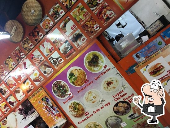 Menu at Tapsi Express restaurant, Quezon City